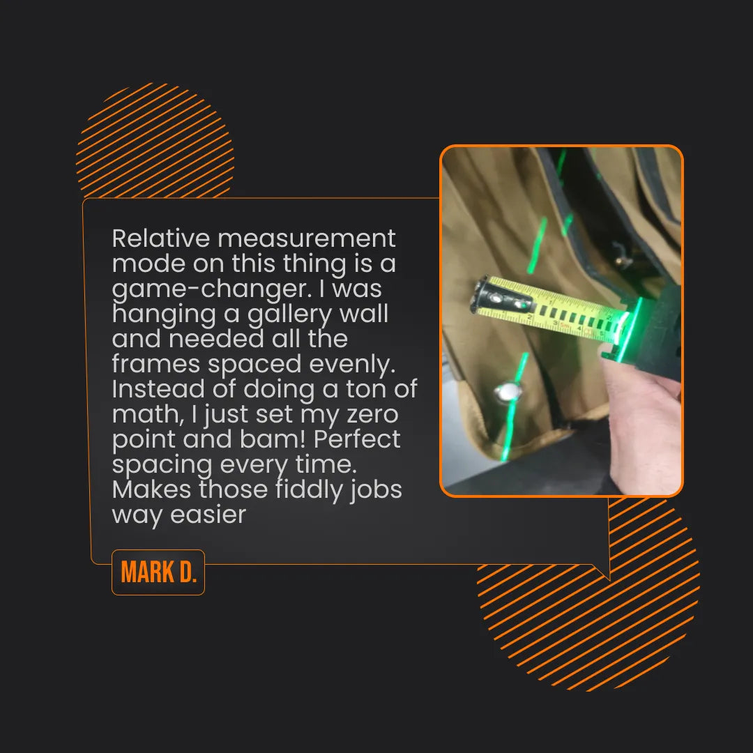 The Almighty Ruler® 2.0 PRO Version | Laser Tape Measure Ruler for DIY ...